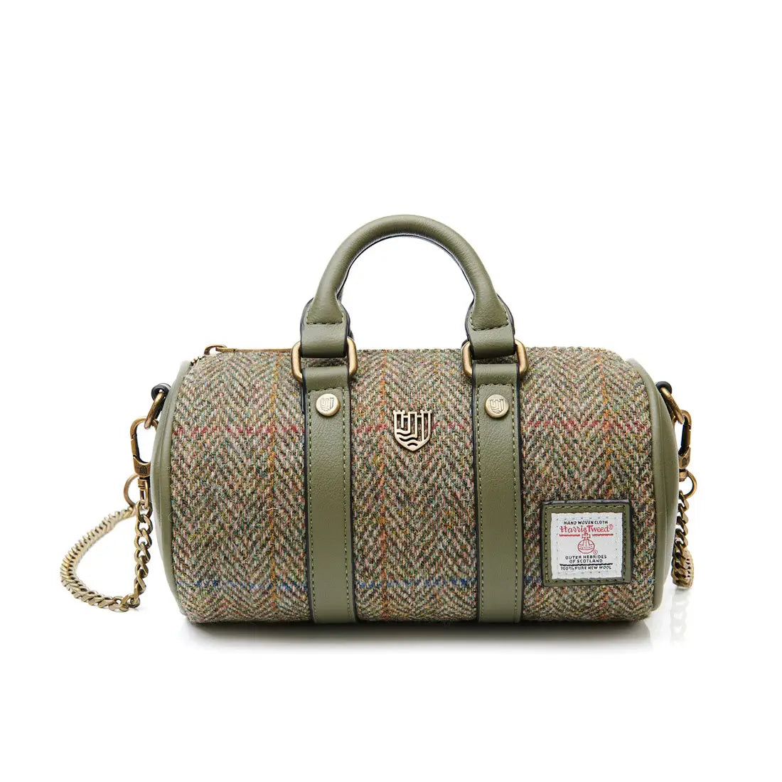 Ladies Classic Mini Harris Tweed® Duffel Bag | Contempo