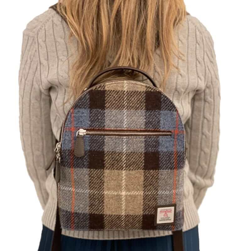 Ladies Harris Tweed Backpack | Contempo